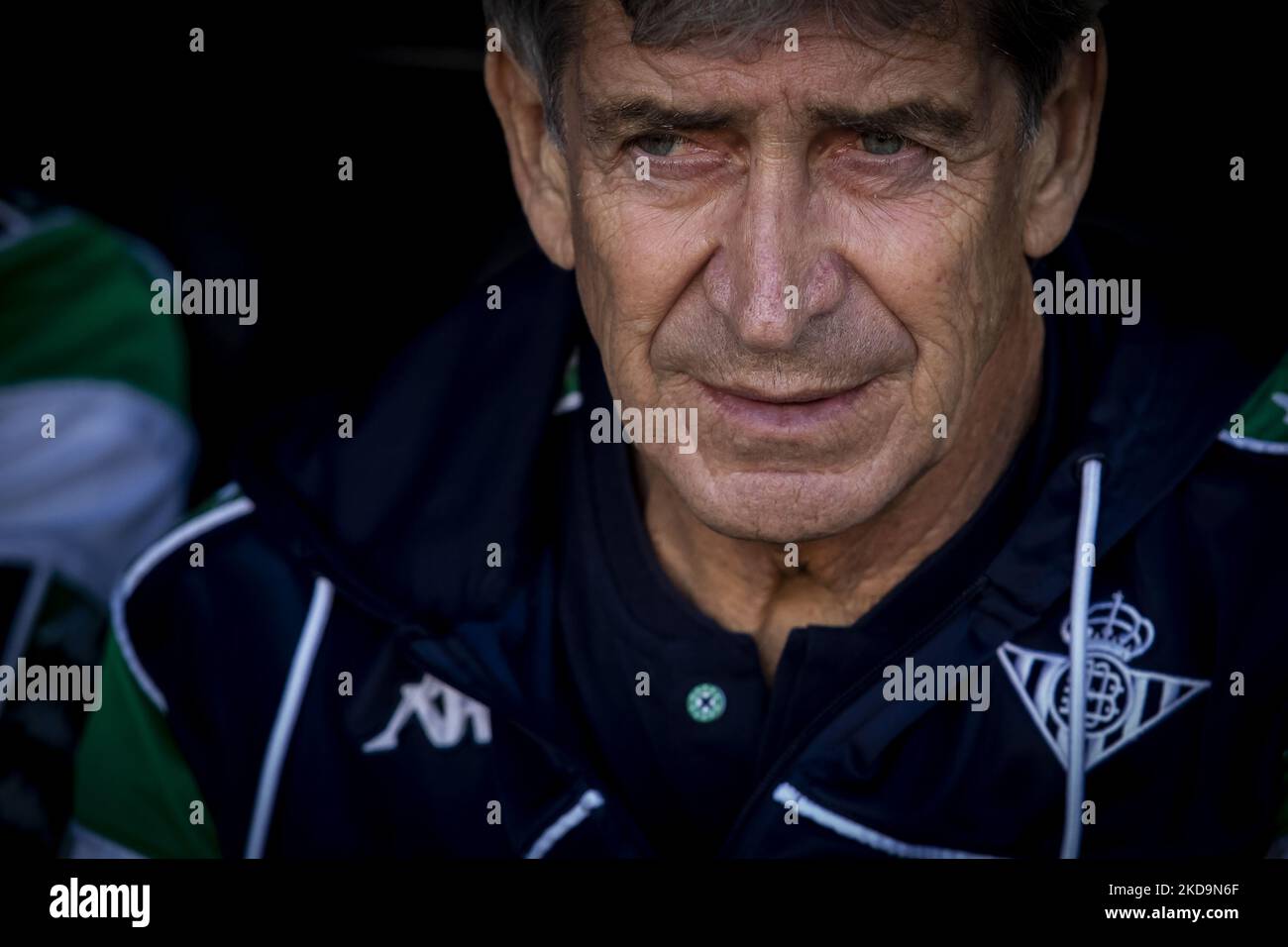 Head manager of Real Betis Manuel Pellegrini before La Liga match ...