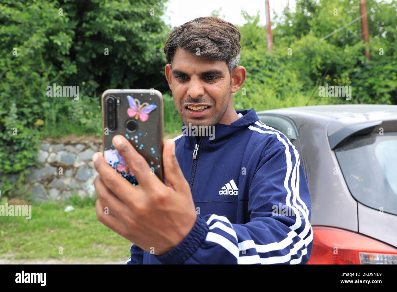 Kashmir's social media sensation Fayaz Ahmad Rather AKA Fayaz Scorpio who is also Deputy ...