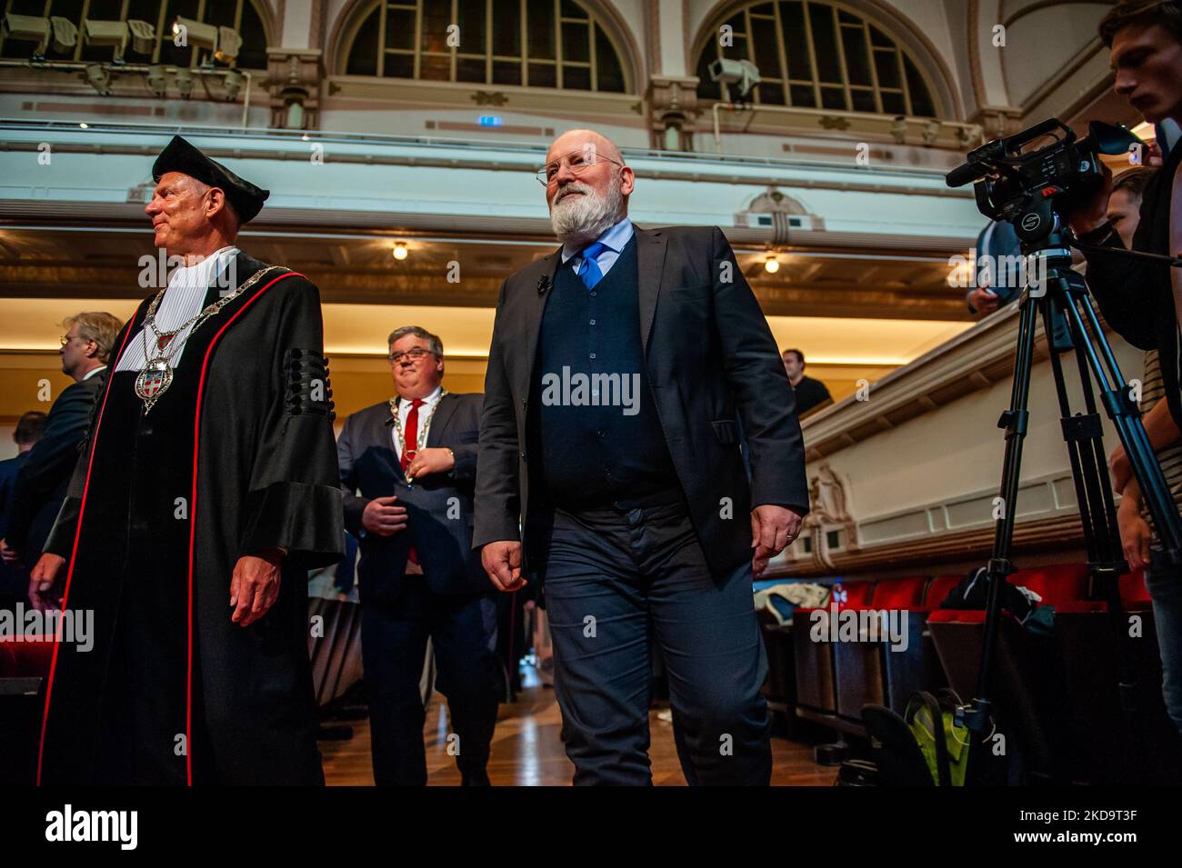Vice President of the European Commission, Frans Timmermans and Radboud ...