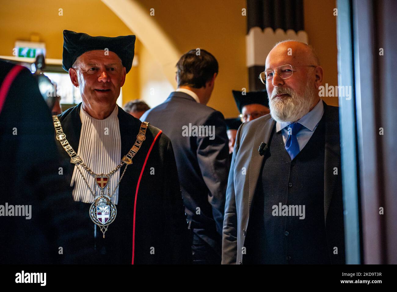 Vice President of the European Commission, Frans Timmermans, and ...