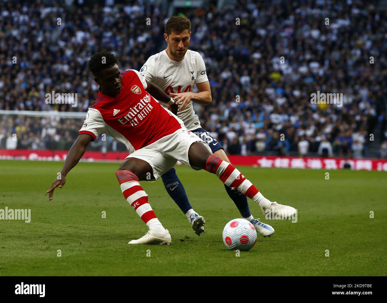 Bukayo Saka of Arsenal during Premier League between Tottenham Hotspur ...