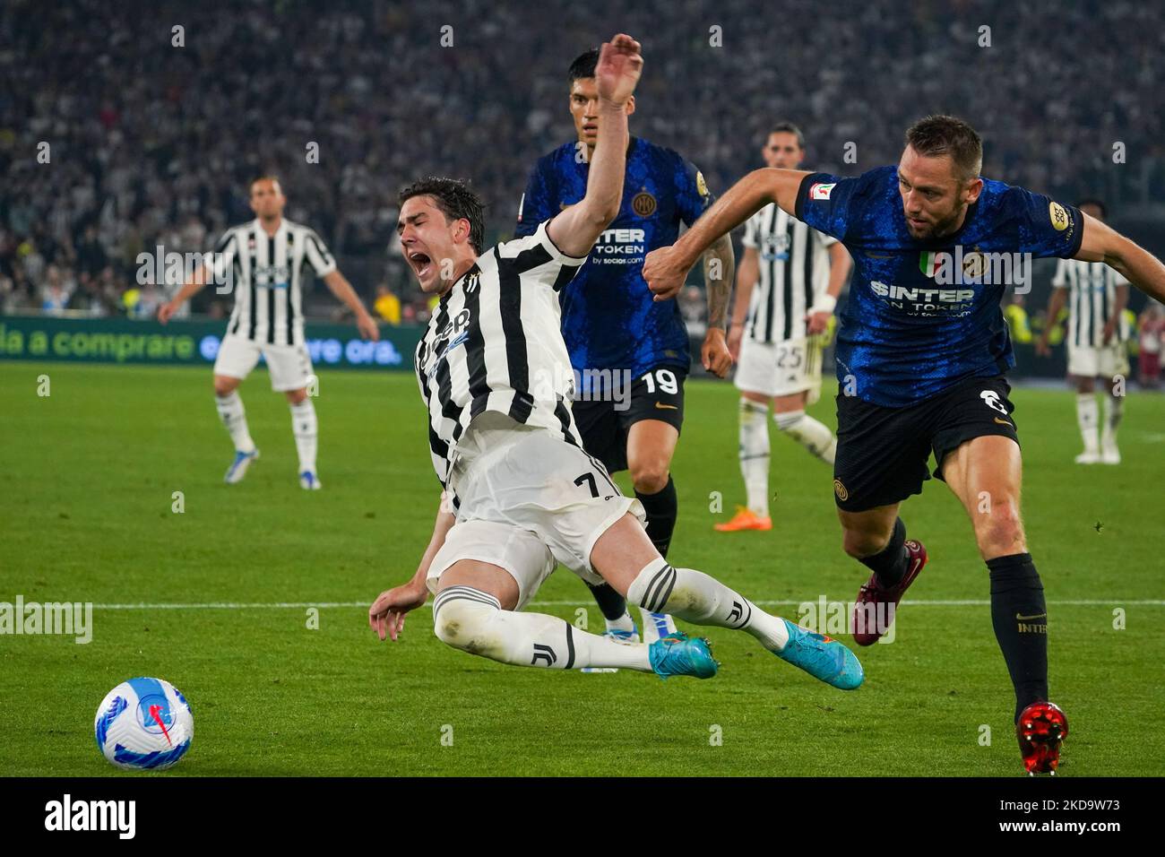 Dusan Vlahovic of Juventus Fc during FC Juventus against FC ...