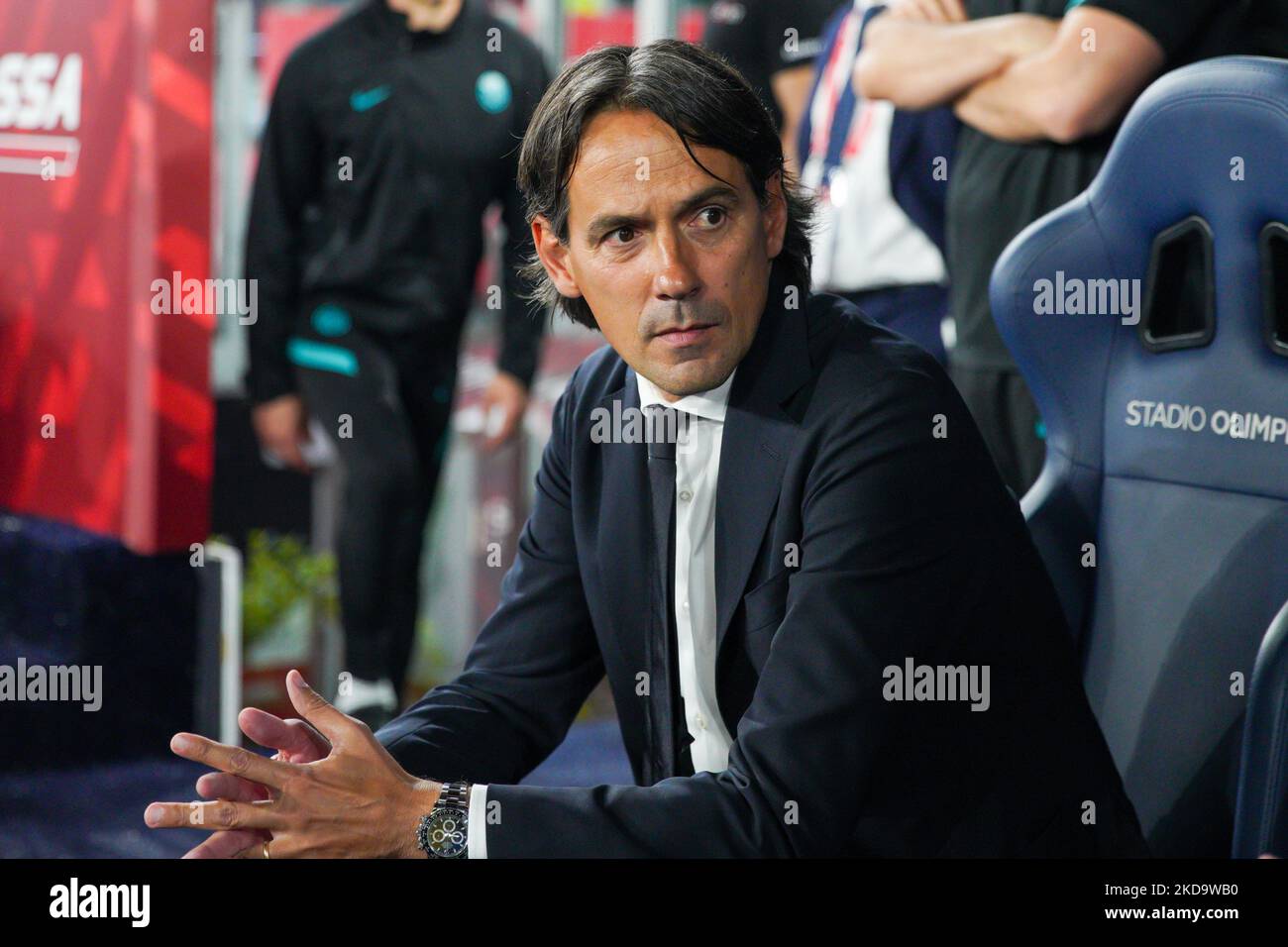 Simone Inzaghi, head coach of Fc Internazionale during FC Juventus ...