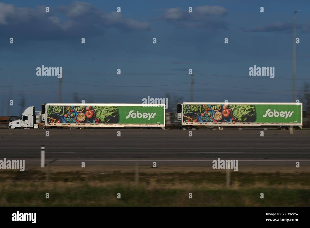 Sobeys delivery truck hi-res stock photography and images - Alamy
