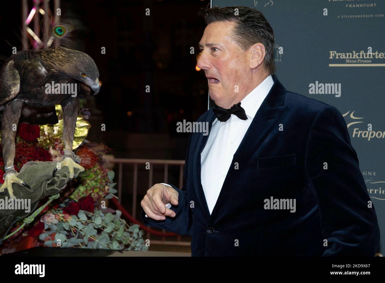Tony HADLEY, singer, with Adler ATTILA, red carpet, Red Carpet Show ...