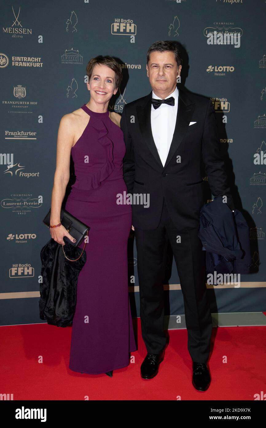 Christian SEIFERT and wife Verena, red carpet, Red Carpet Show, 40th ...