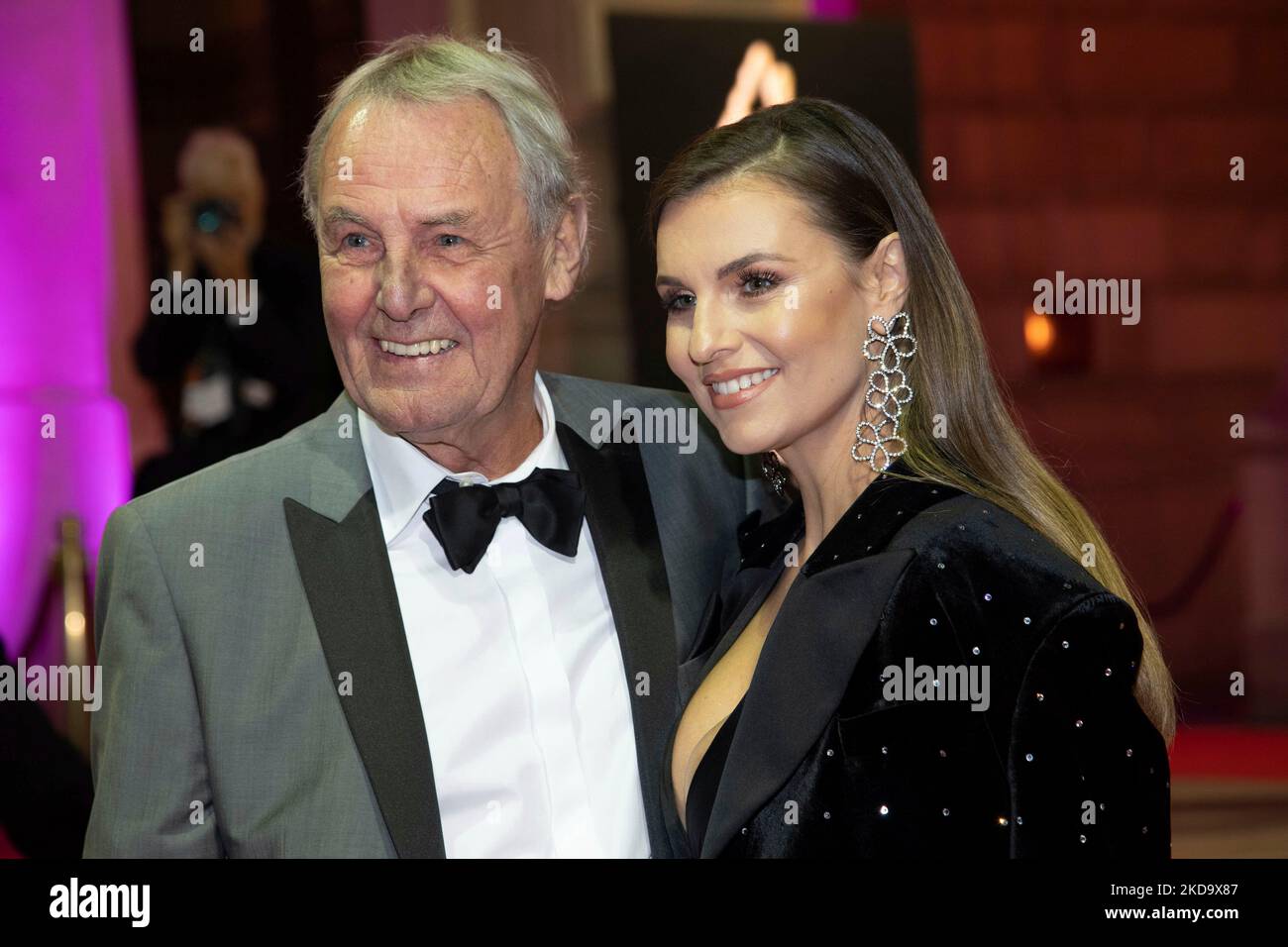 Joerg WONTORRA, Jorg, with daughter Laura, red carpet, Red Carpet Show ...