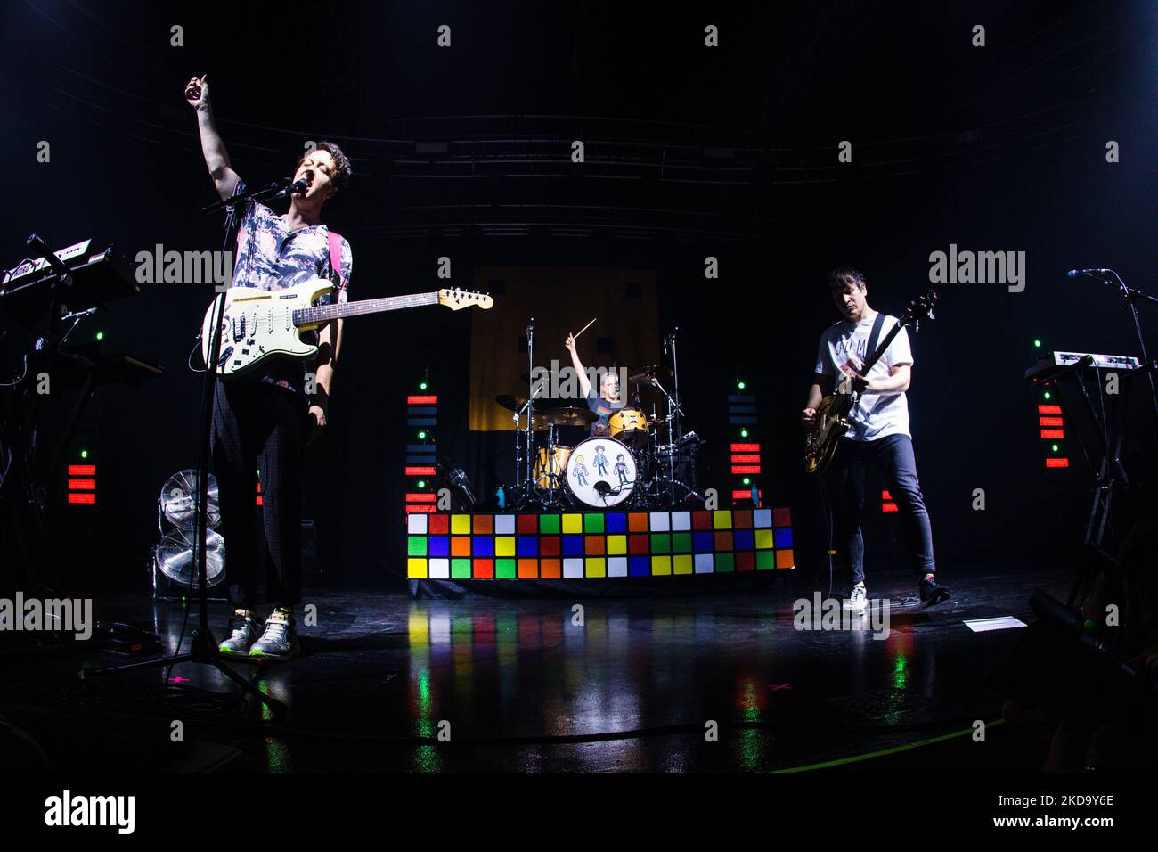 The Wombats performs in concert at Fabrique in Milan, Italy, on May 13 ...
