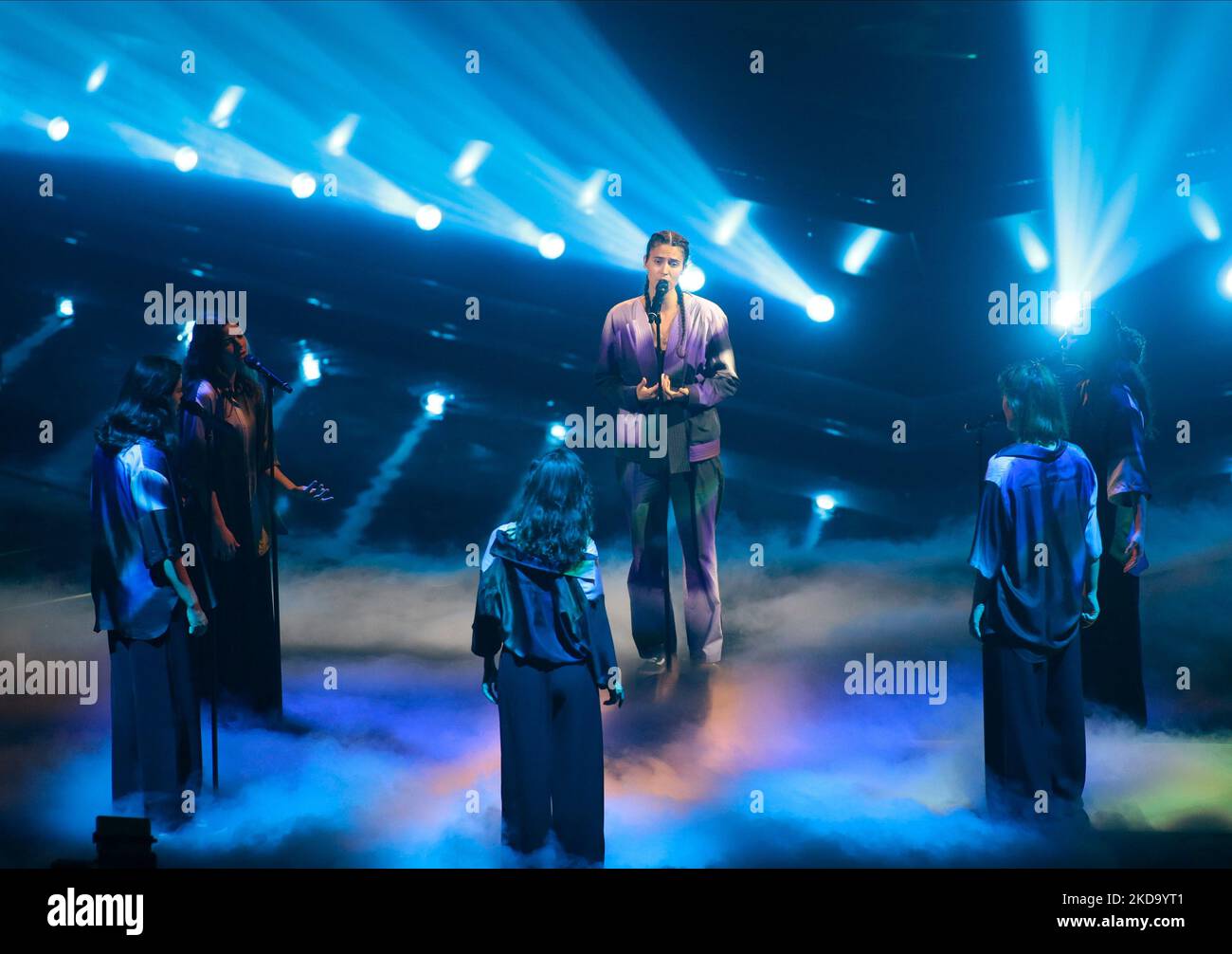 Ochman (River) Poland during the Eurovision Song Contest Grand Final on ...