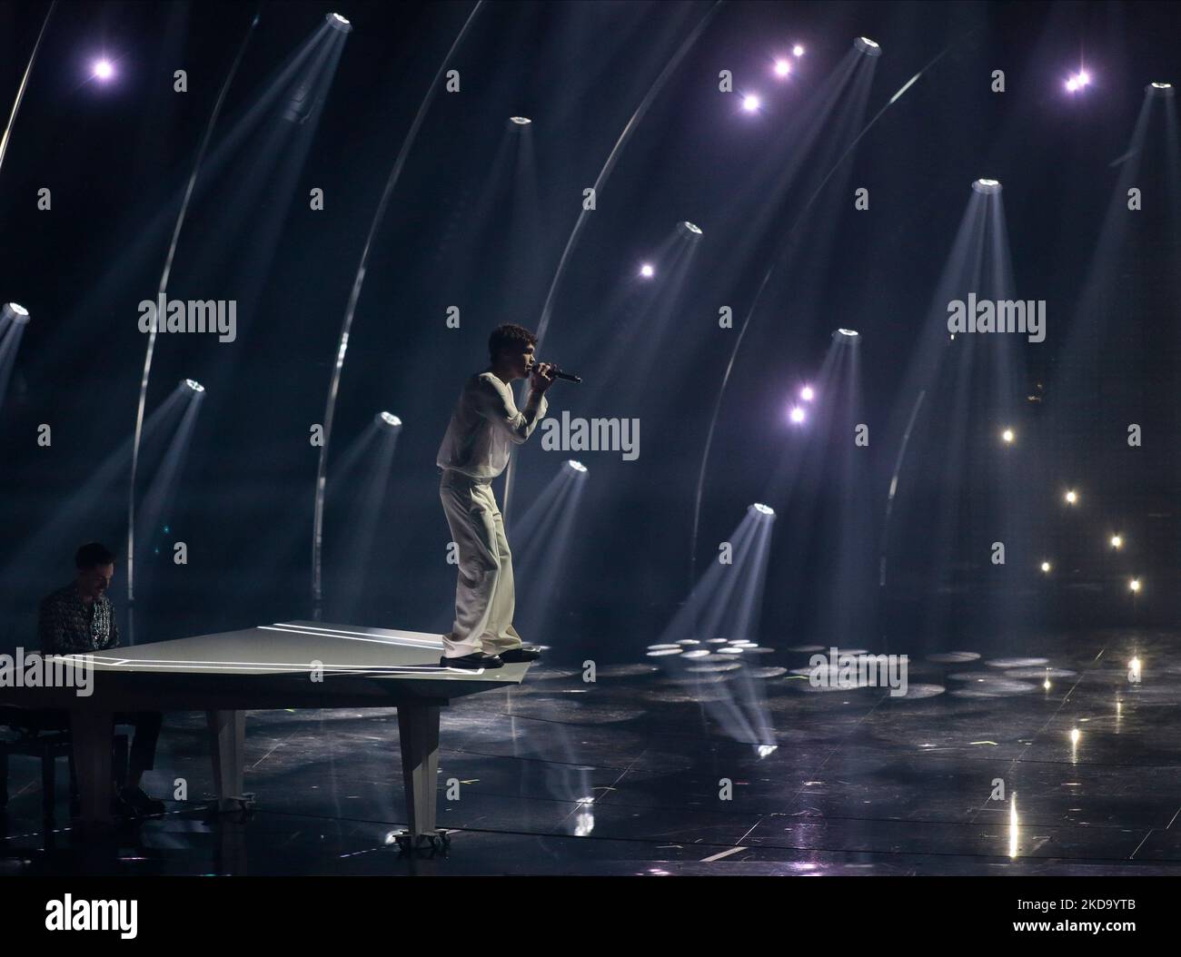 Mahmood & Blanco (Brividi) Italy during the Eurovision Song Contest ...
