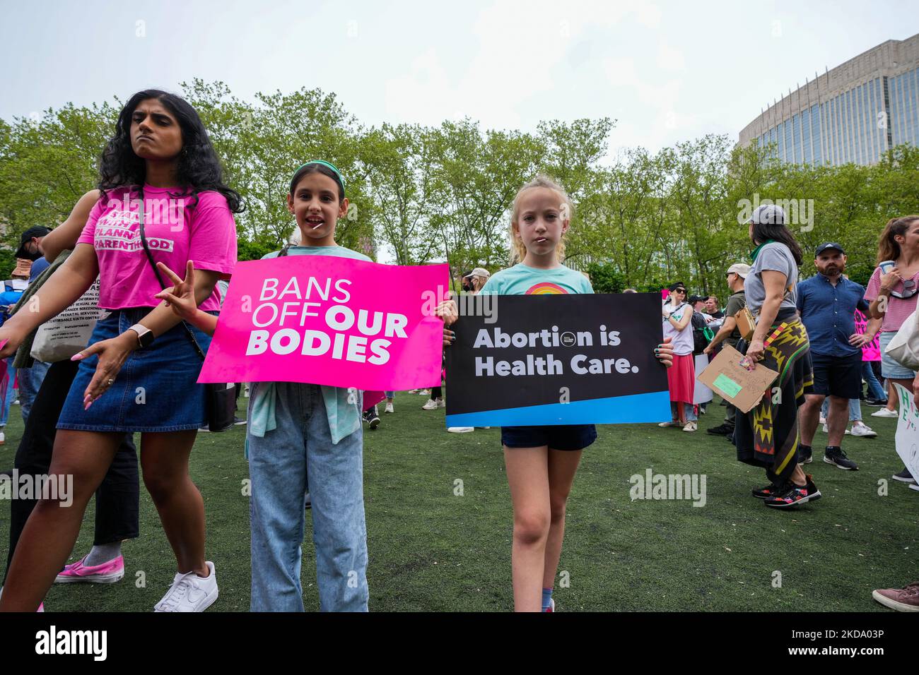 NEW YORK, NEW YORK - MAY 14: Abortion rights activists marches at Women ...