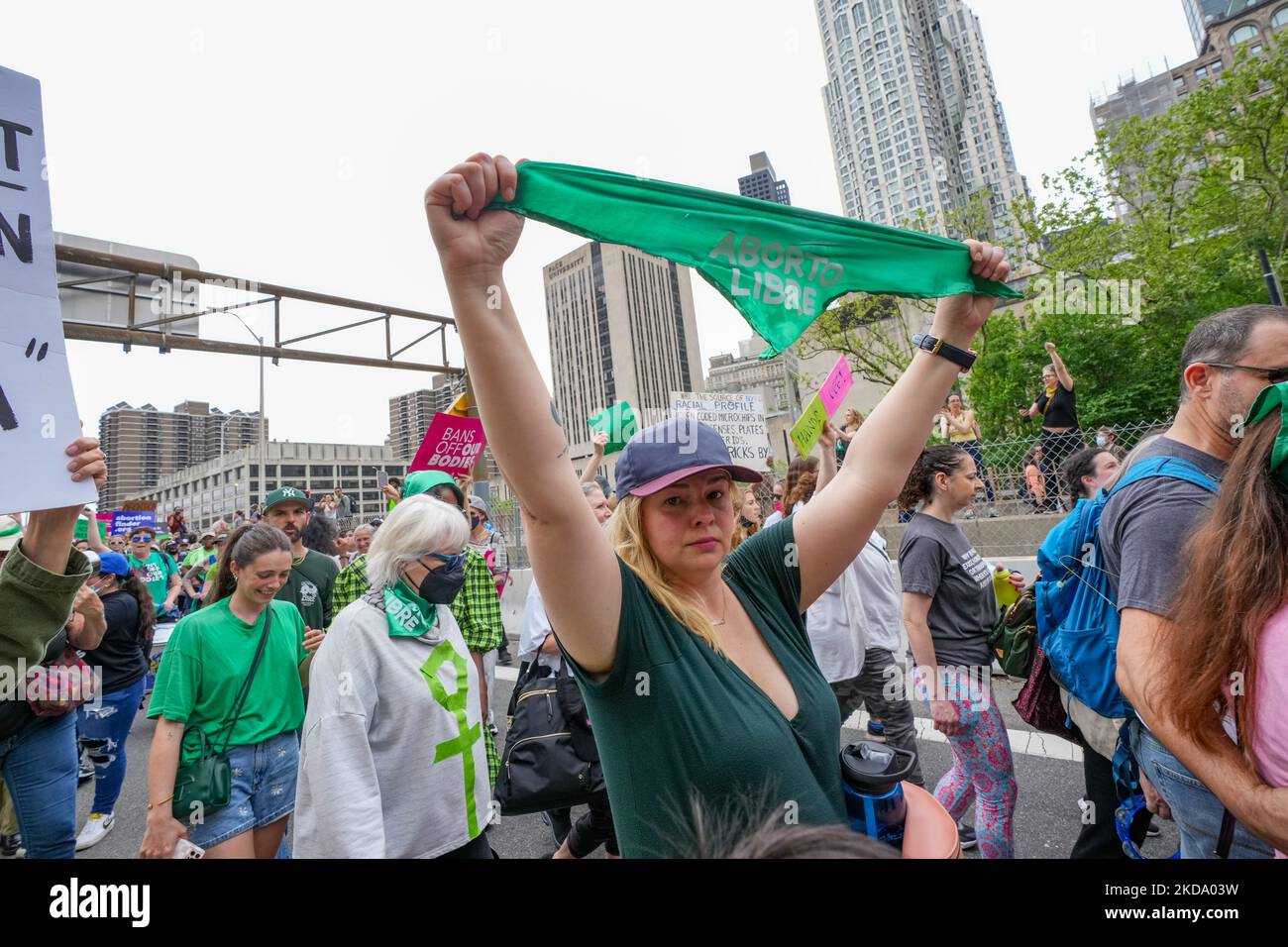 NEW YORK, NEW YORK - MAY 14: Amber Tamblin is seen at Women's March ...