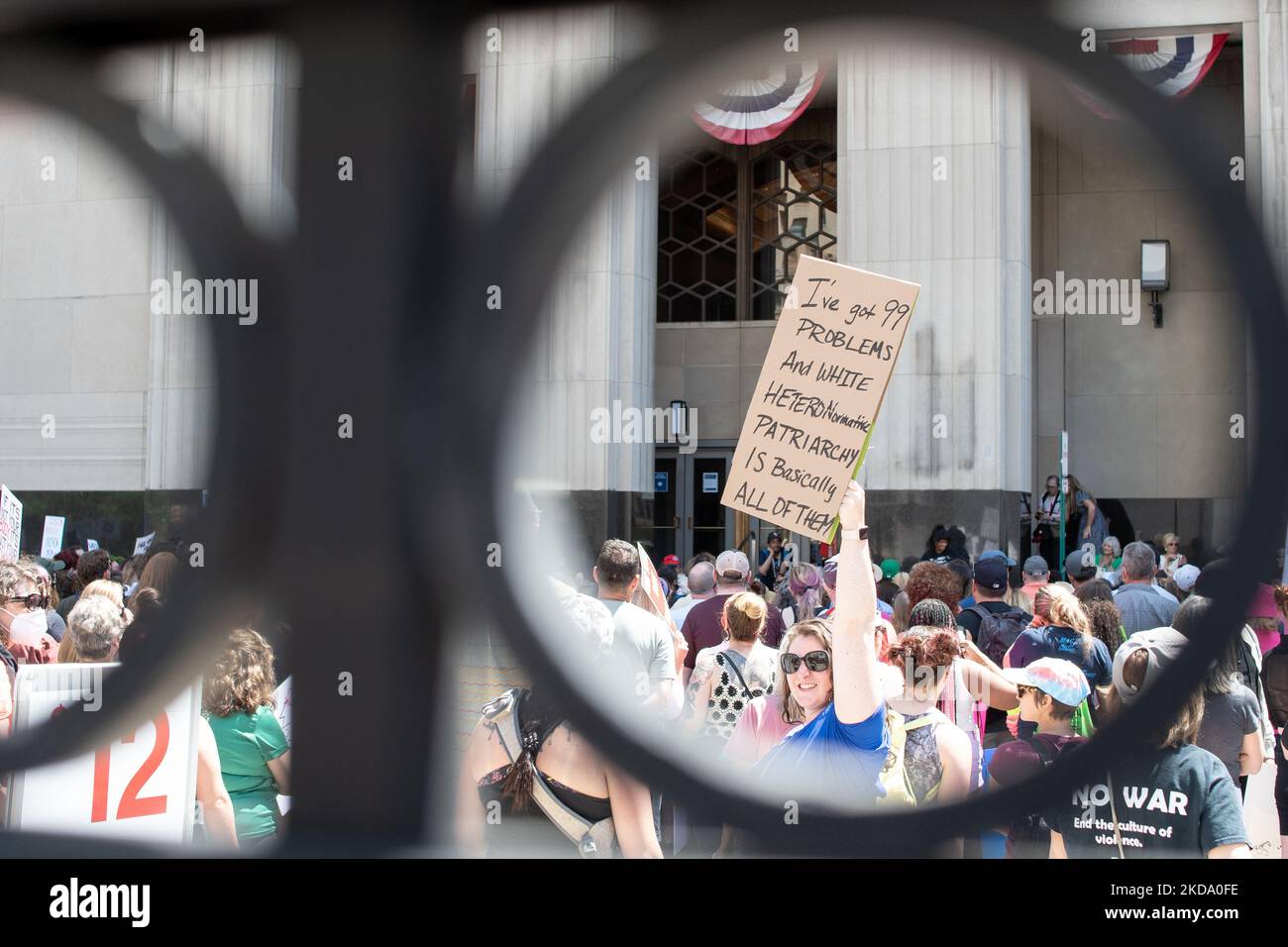 1,000 + concerned Americans held a rally and march in Detroit, Michigan ...