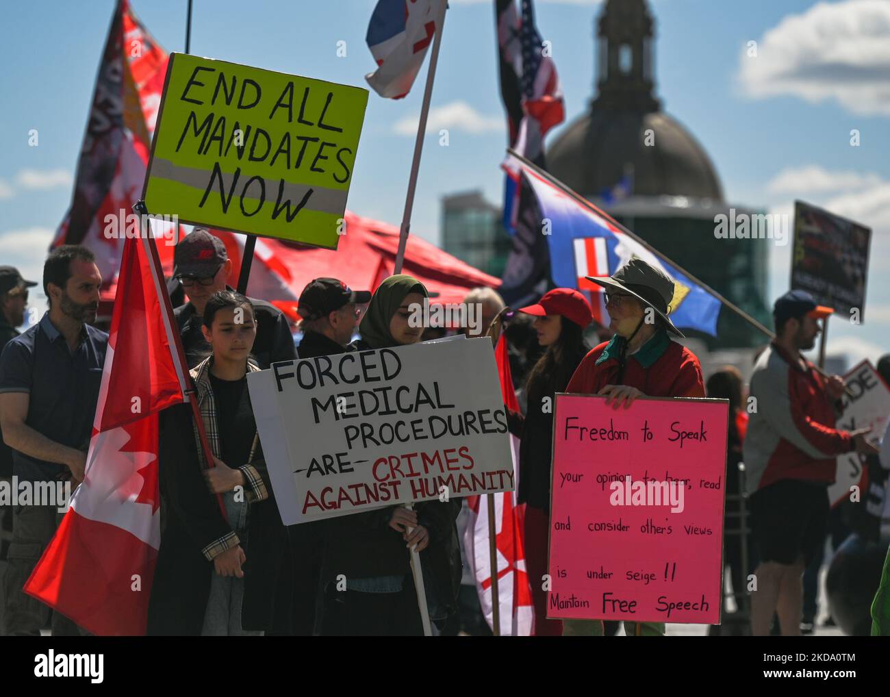 Freedom convoy protests hi-res stock photography and images - Alamy