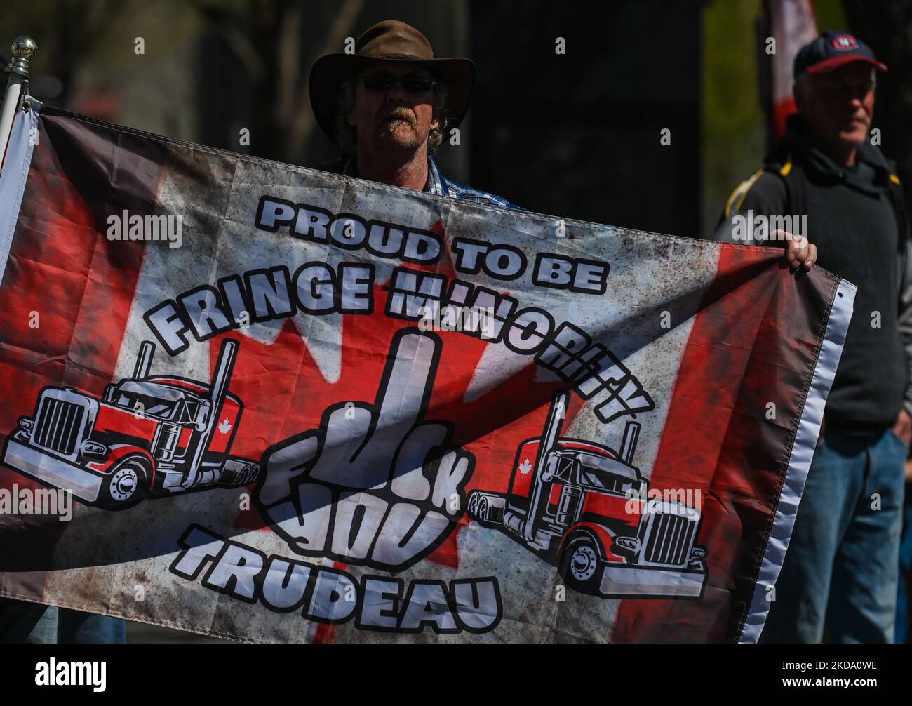 Alberta wide freedom convoy hi-res stock photography and images - Alamy