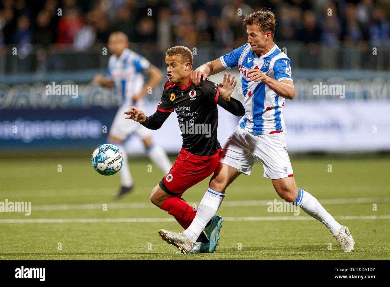 ROTTERDAM - (lr) Kenzo Goudmijn or svb Excelsior, Simon Olsson or SC ...