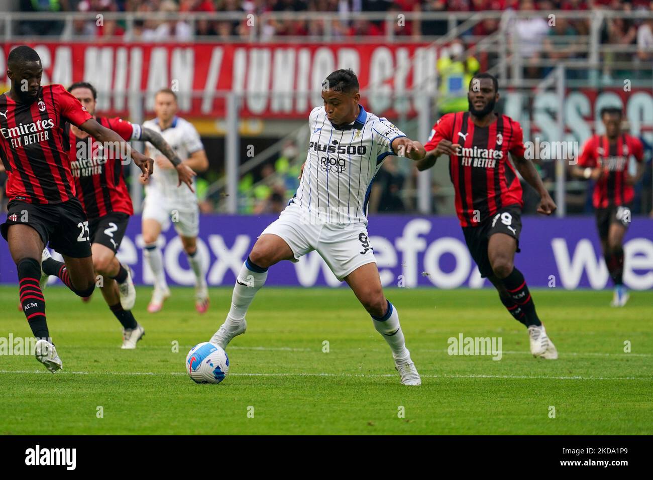 Luis Muriel of Atalanta BC during AC Milan against Atalanta Bergamasca ...