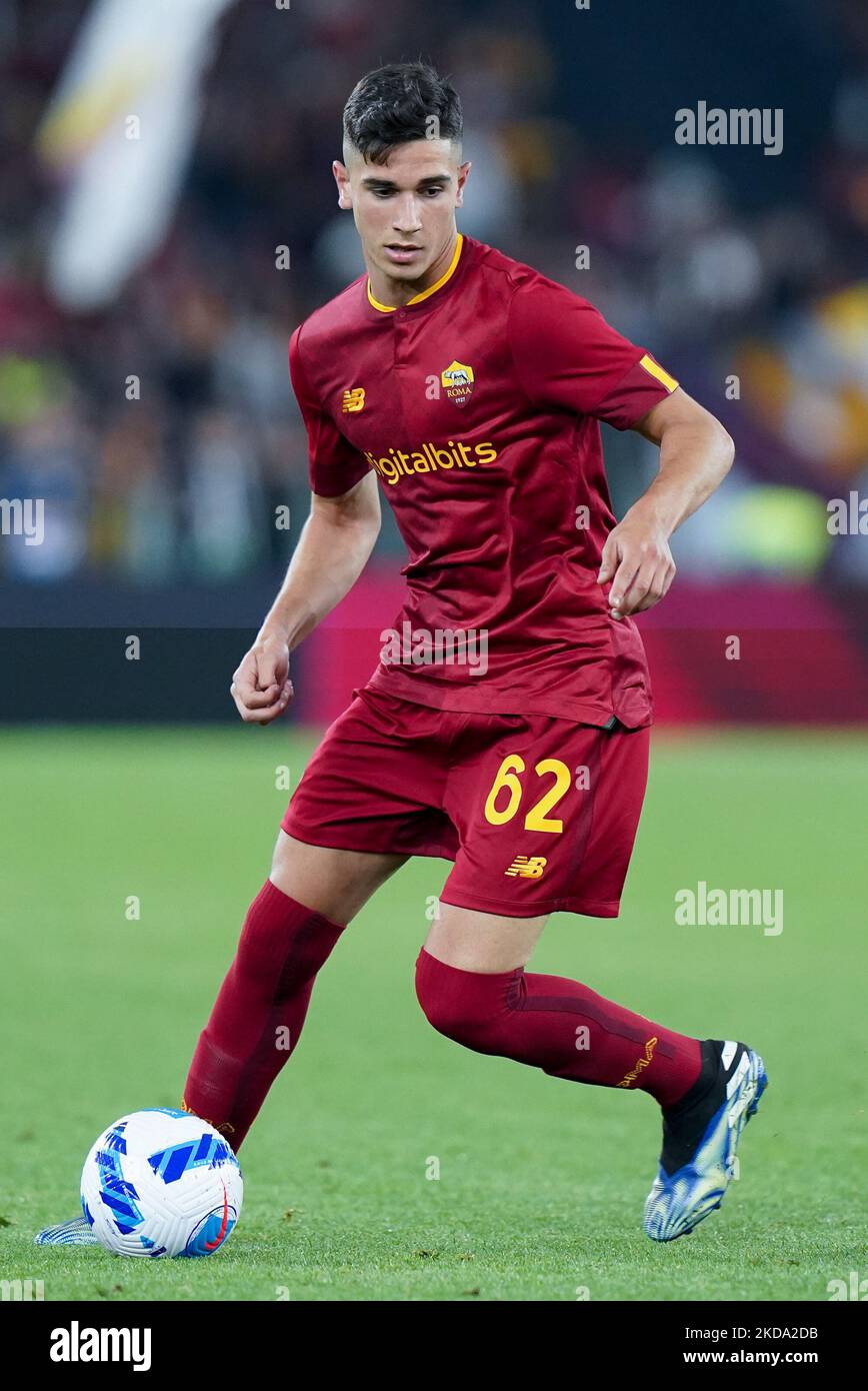 Cristian Volpato of AS Roma during the Serie A match between AS Roma ...