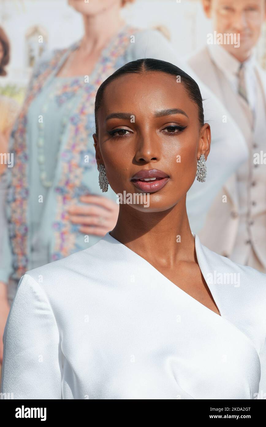 NEW YORK, NEW YORK - MAY 15: Jasmine Tookes attends the "Downton Abbey ...