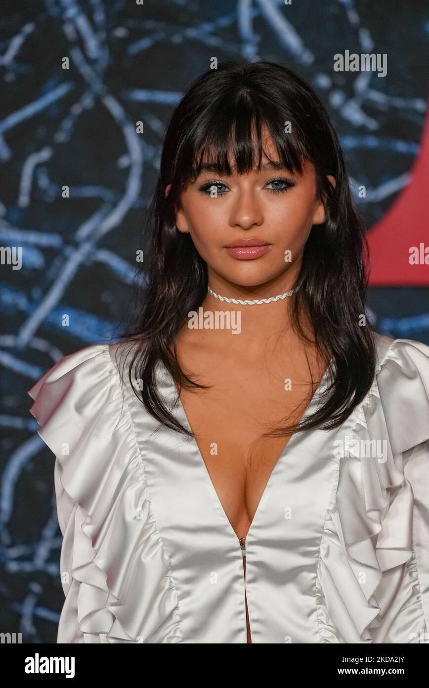 BROOKLYN, NEW YORK - MAY 14: Malina Weissman attend Netflix's "Stranger ...