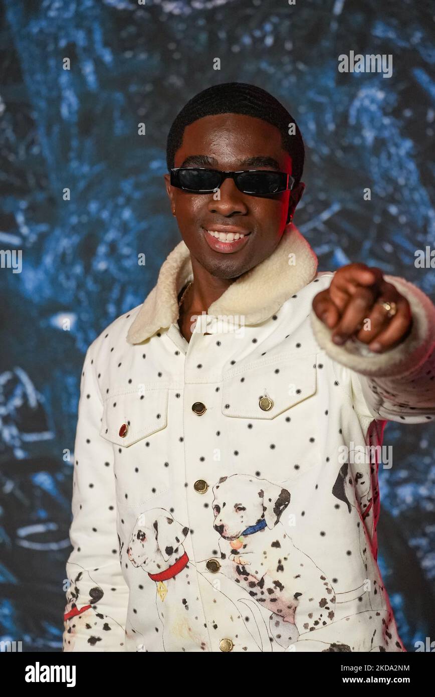 BROOKLYN, NEW YORK - MAY 14: Caleb McLaughlin attend Netflix's ...