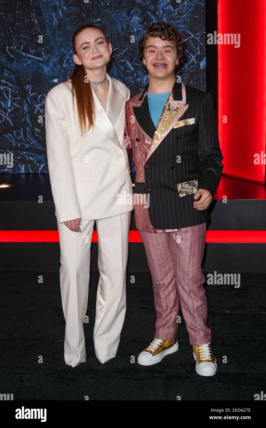 Stranger things sadie sink 2022 hi-res stock photography and images - Alamy