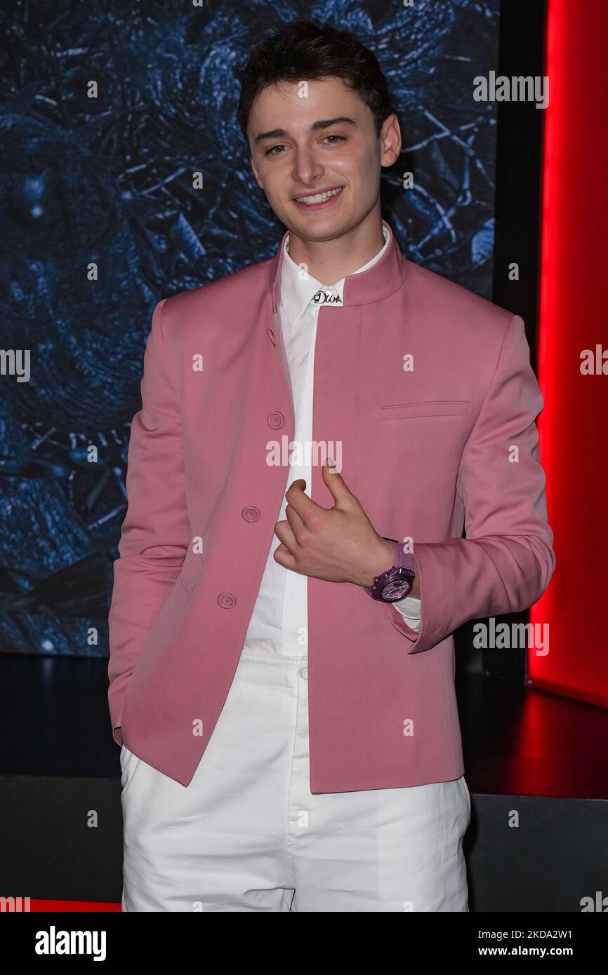 BROOKLYN, NEW YORK - MAY 14: Noah Schnapp attend Netflix's "Stranger ...