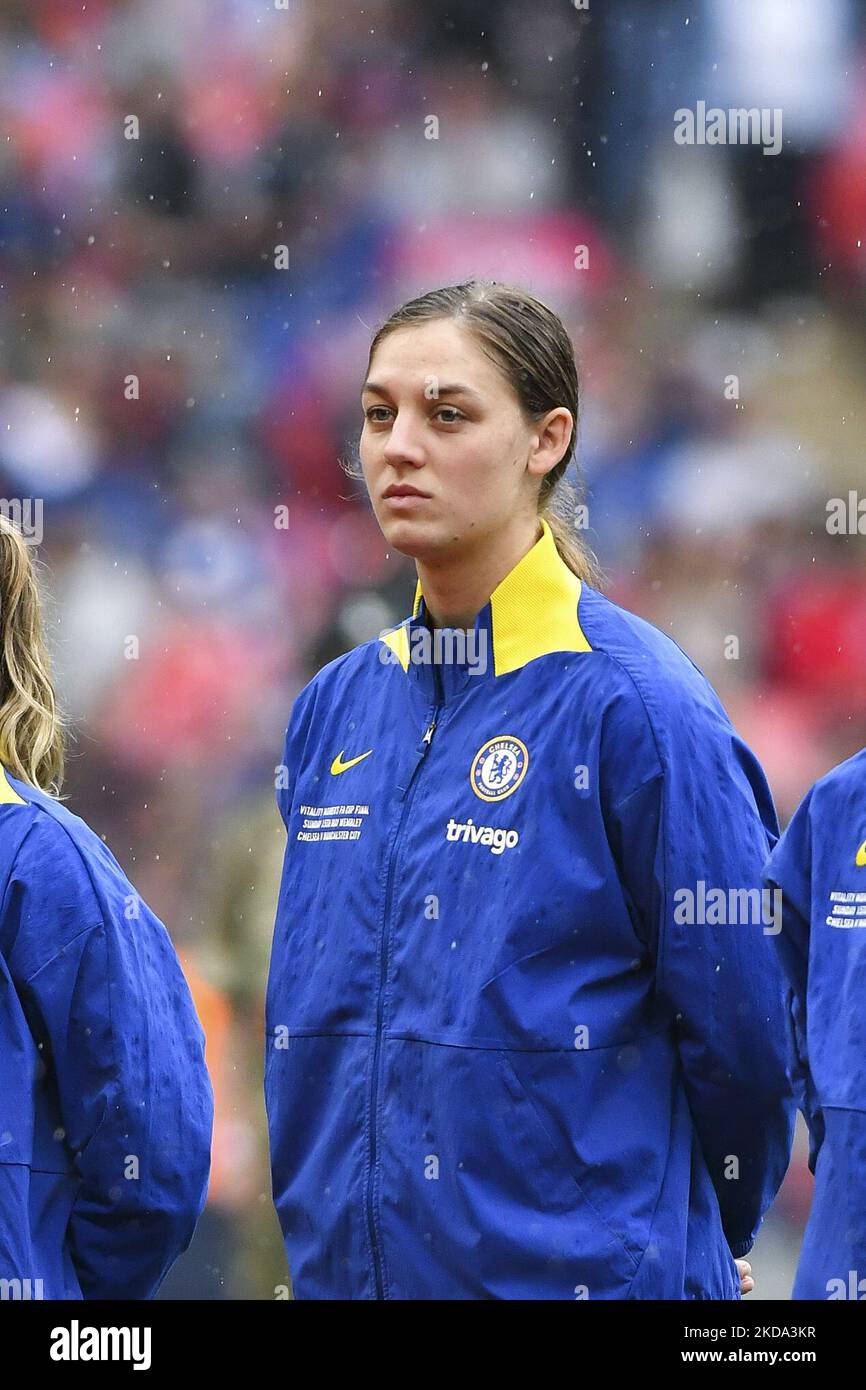 Aniek Nouwen of Chelsea looks on before the Women's FA Cup Final ...