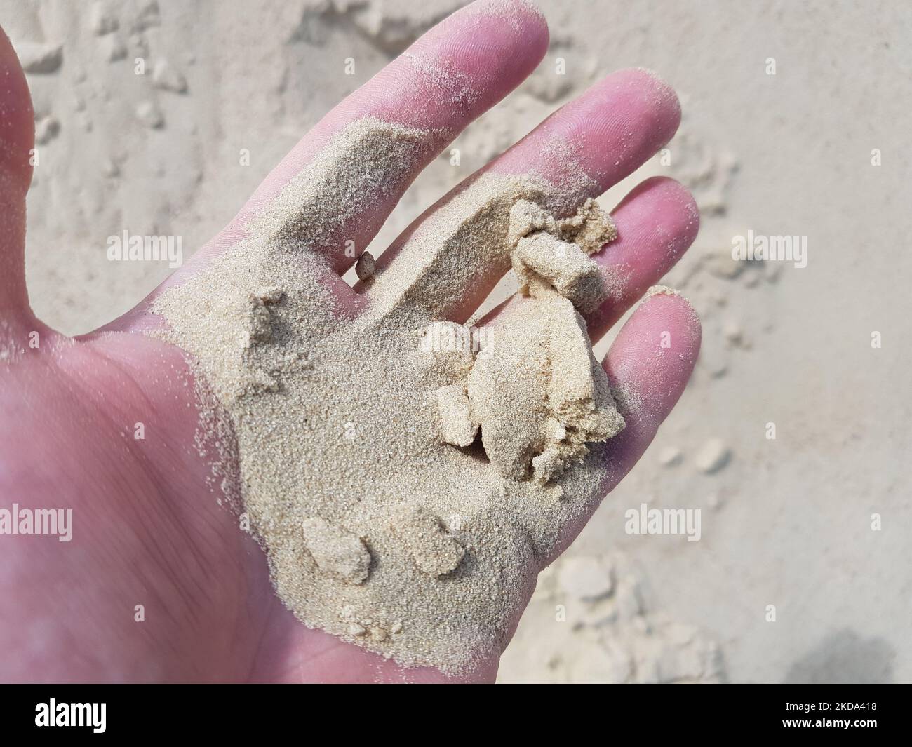 Fingers in sand hi-res stock photography and images - Alamy