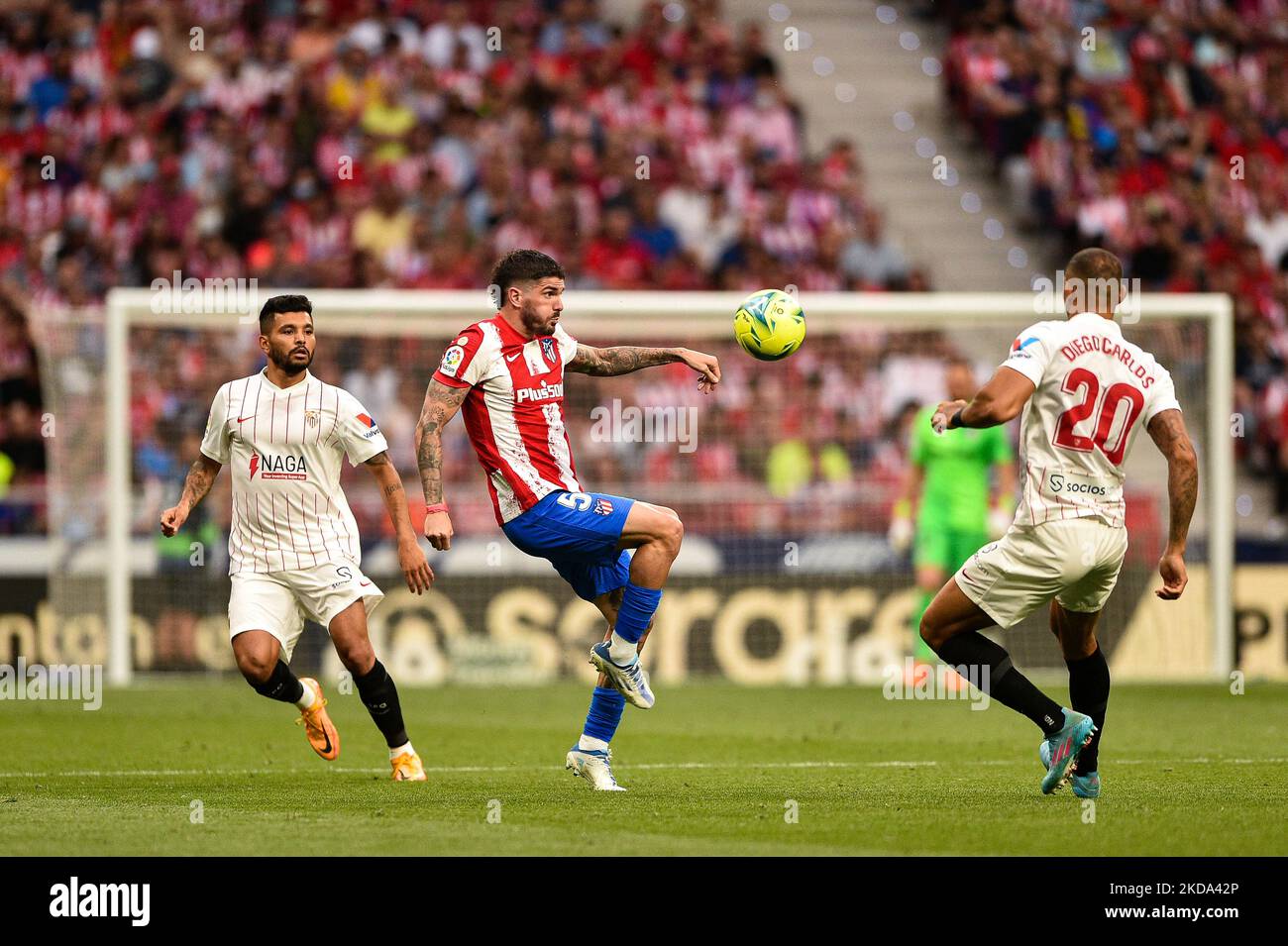 Rodrigo de Paul during La Liga match between Atletico de Madrid and ...