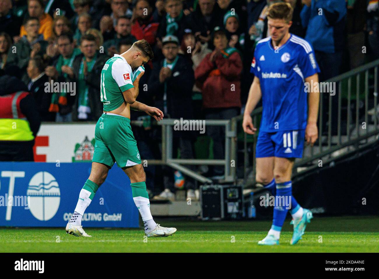 Bremen, Deutschland. 05th Nov, 2022. firo : 05.11.2022, football ...