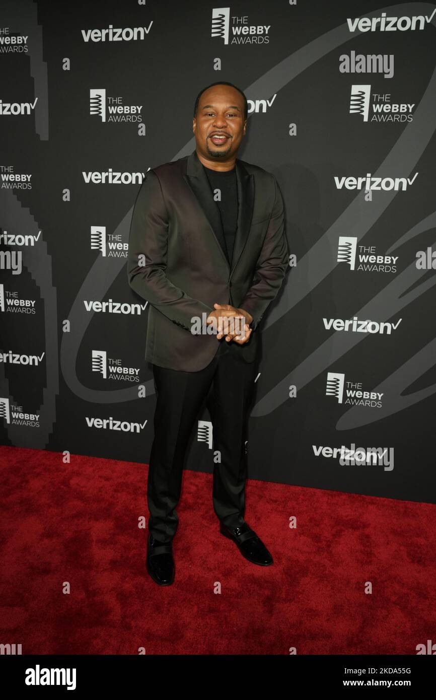 NEW YORK, NEW YORK - MAY 16: Roy Wood Jr. attends the 26th Annual Webby ...