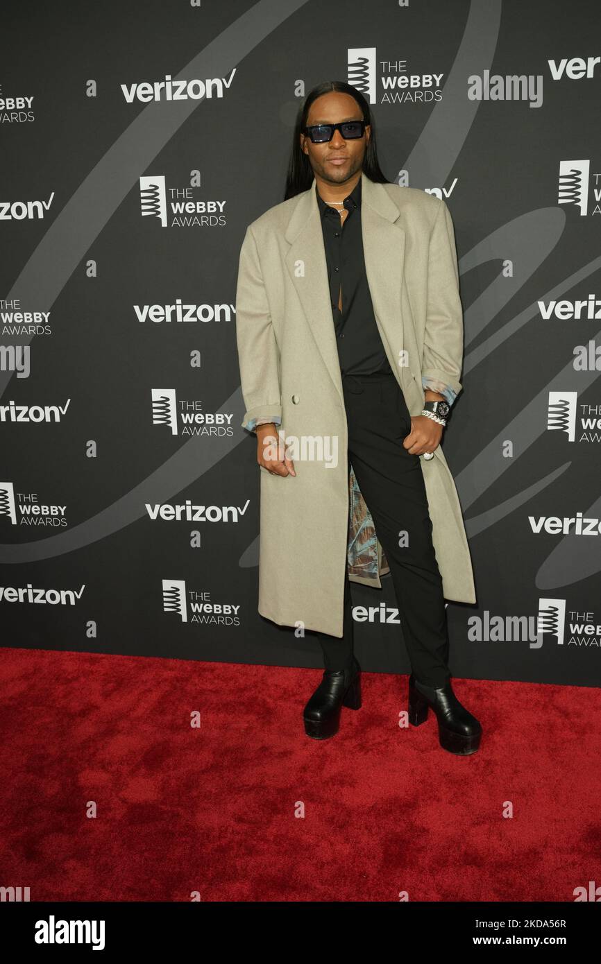 NEW YORK, NEW YORK - MAY 16: Law Roach attends the 26th Annual Webby ...