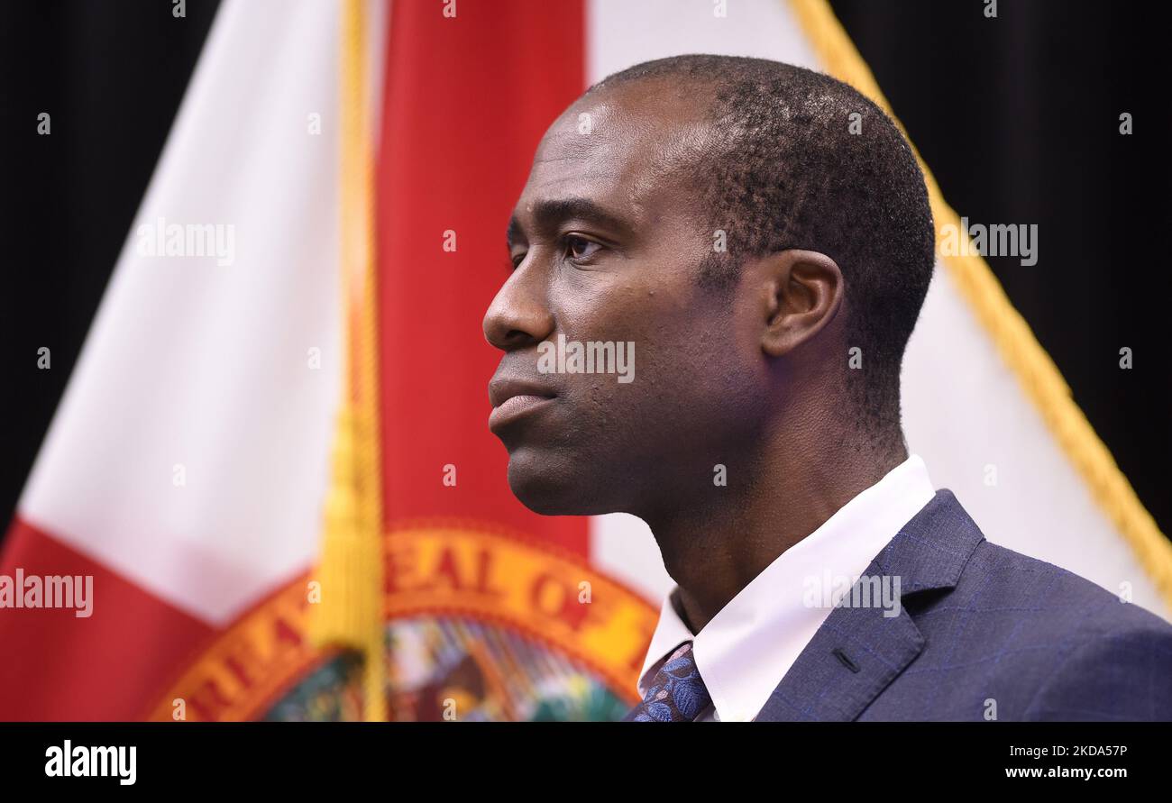 May 16, 2022 - Florida Surgeon General Joseph Ladapo attends a press ...