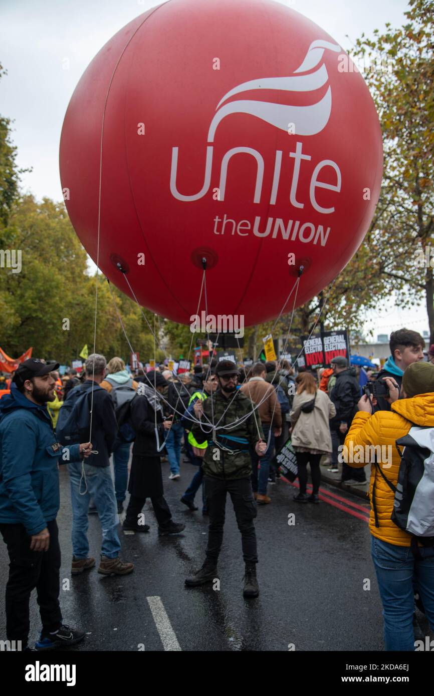 #unitedagainstthetories protest London Stock Photo - Alamy