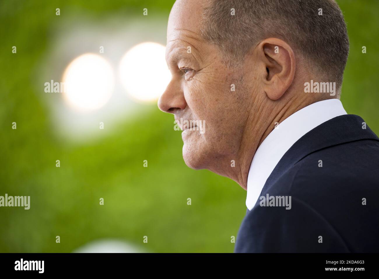 German Chancellor Olaf Scholz arrives to receive Prime Minister of ...