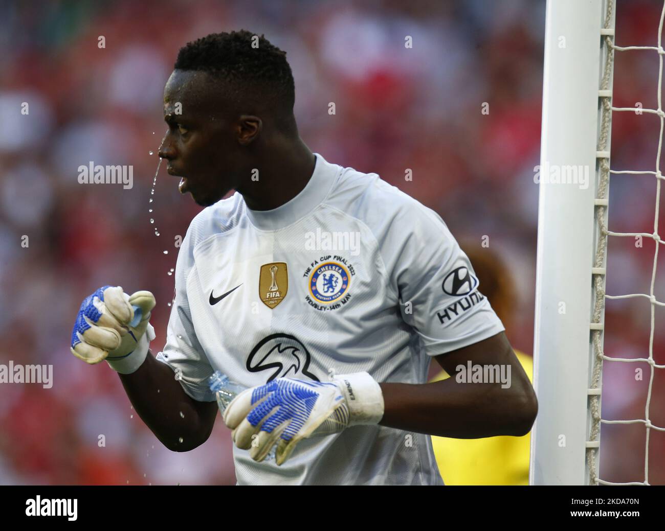 Chelsea's Edouard Mendy during FA Cup Final between Chelsea and ...