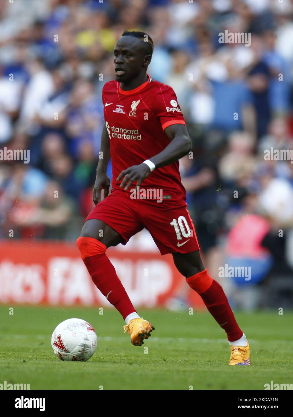 Liverpool's Sadio Mane during FA Cup Final between Chelsea and ...