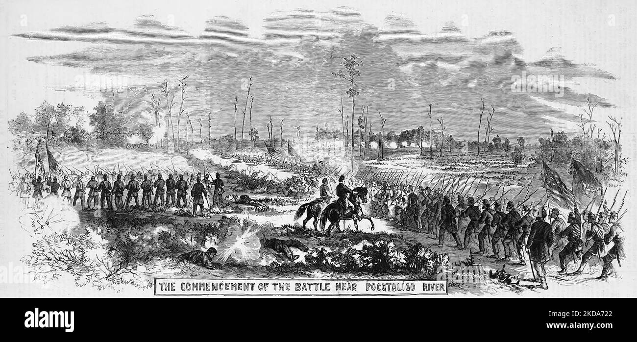 Us civil war battle Black and White Stock Photos & Images - Alamy