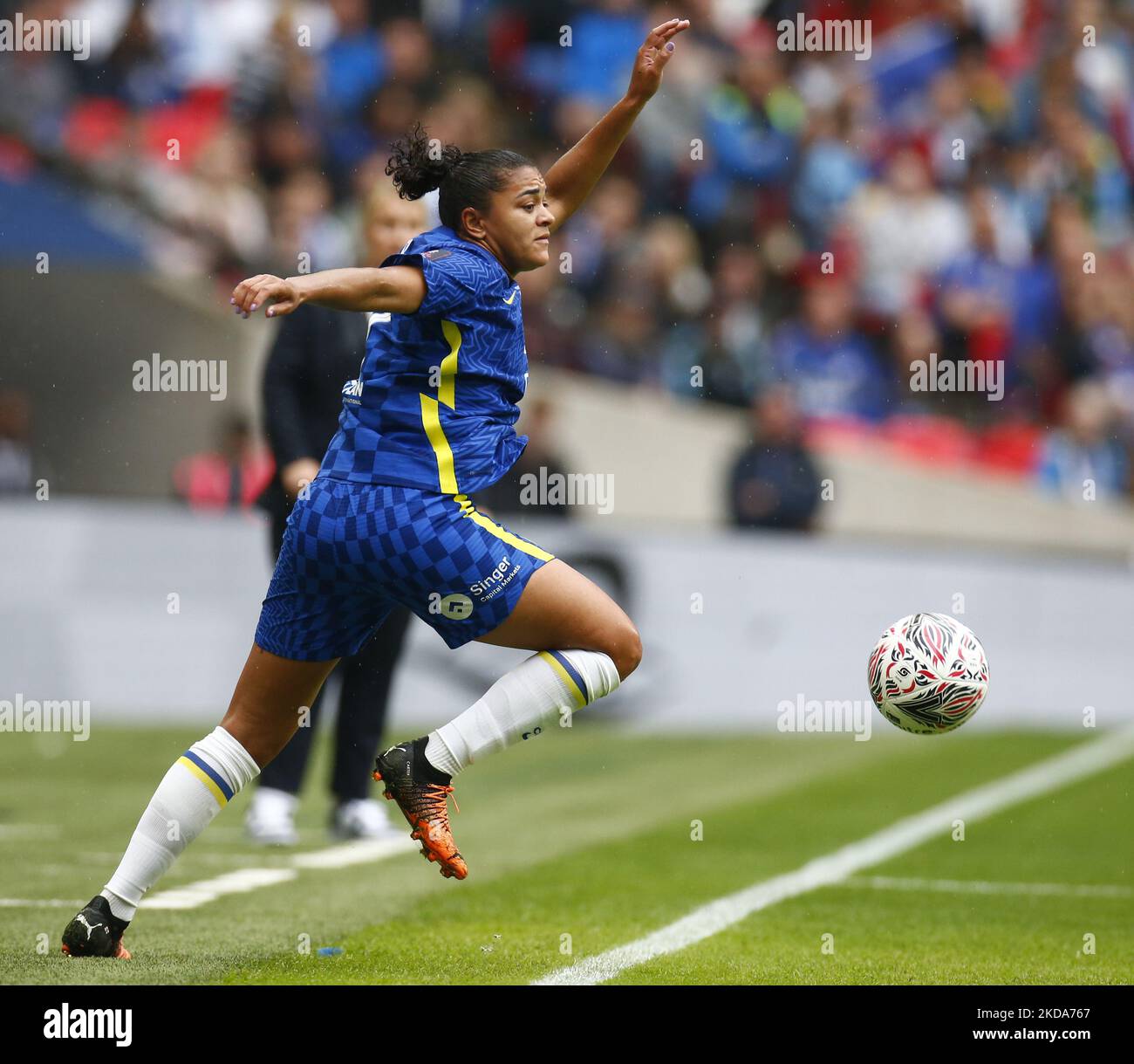 LONDON, ENGLAND - MAY 15:Chelsea Women Jessica Carter during Women's FA ...