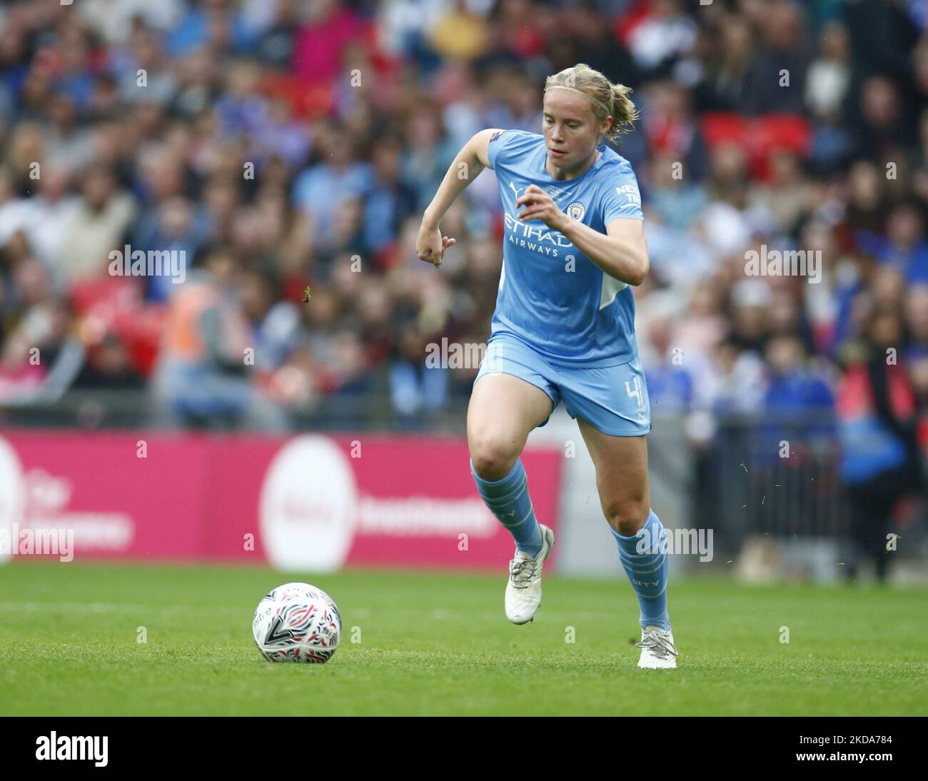 LONDON, ENGLAND - MAY 15:Julie Blakstad of Manchester City WFC during ...