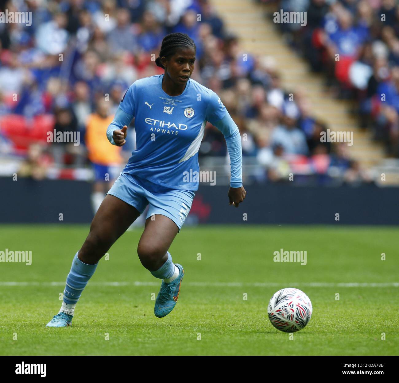 LONDON, ENGLAND - MAY 15:Khadija Shaw of Manchester City WFC during ...