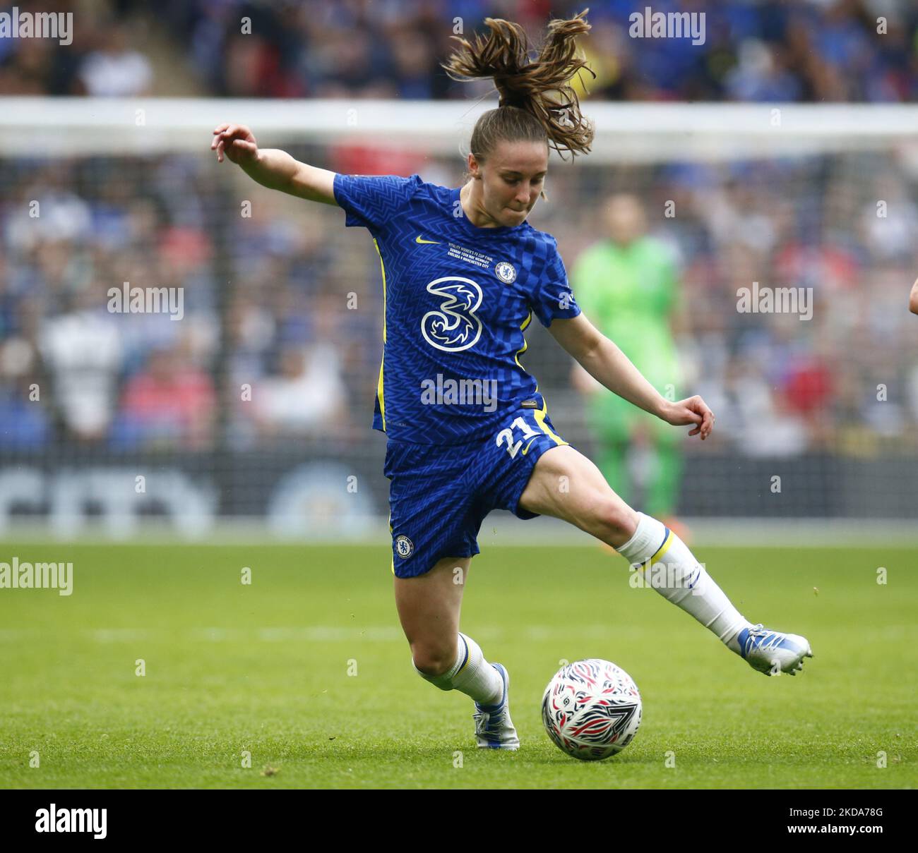 LONDON, ENGLAND - MAY 15:Chelsea Women Niamh Charles during Women's FA ...