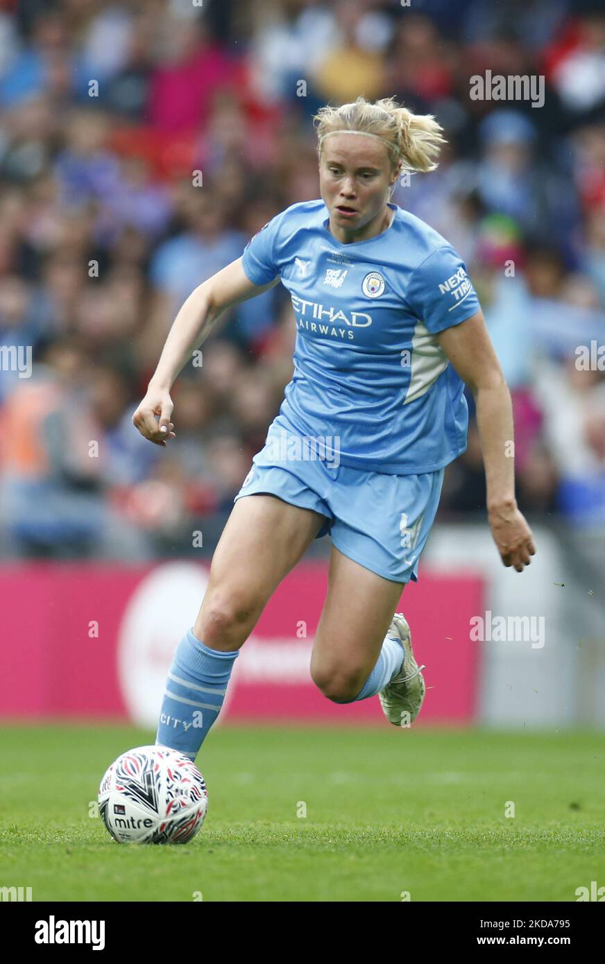 London England May 15 Julie Blakstad Of Manchester City Wfc During