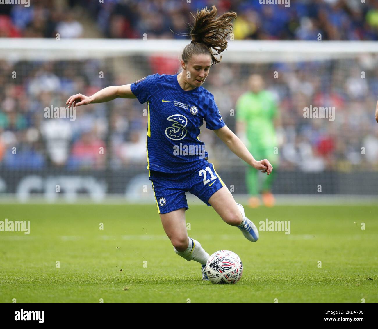 LONDON, ENGLAND - MAY 15:Chelsea Women Niamh Charles during Women's FA ...