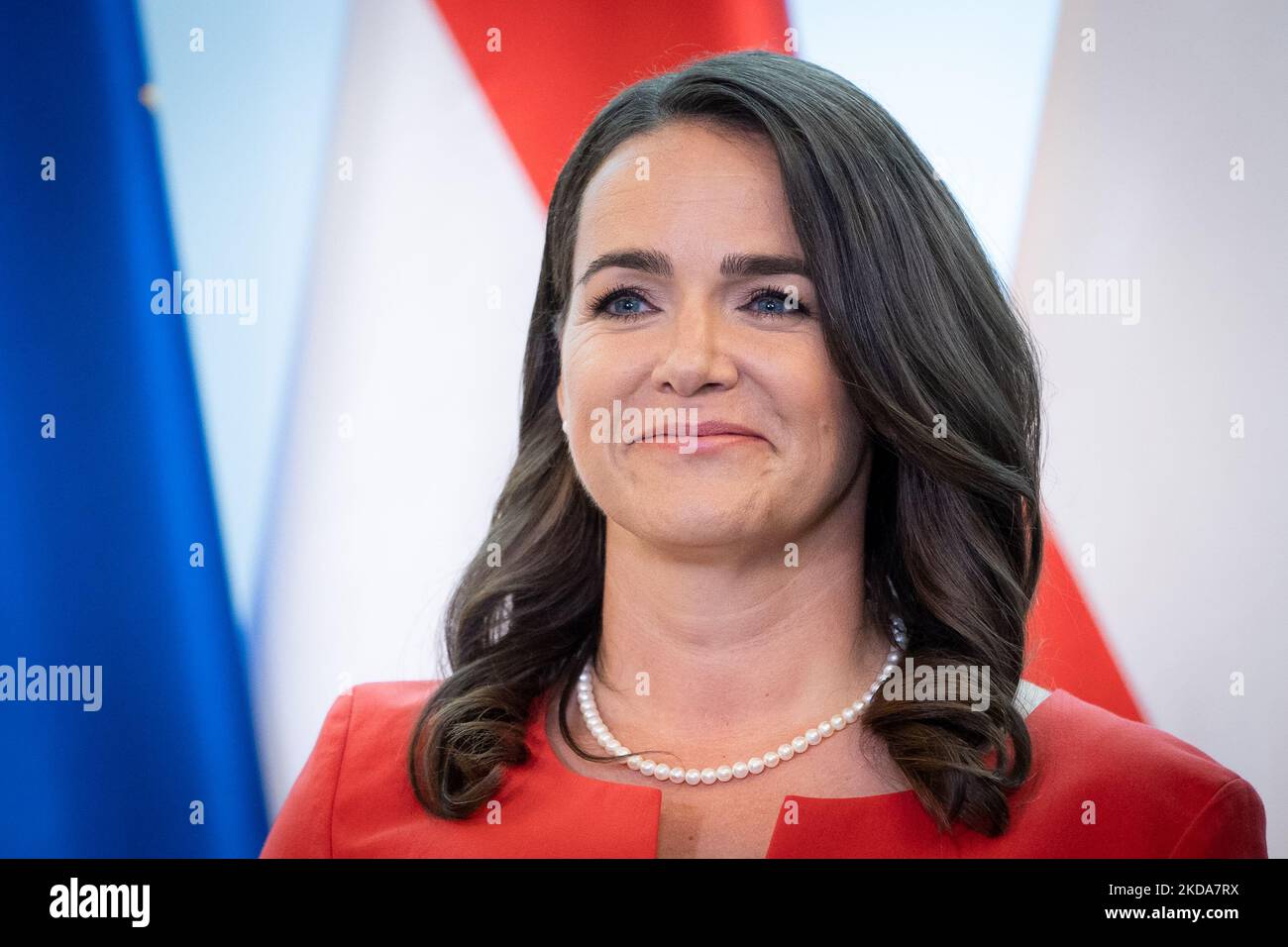 Hungarian President Katalin Novak meets Polish Prime Minister at the ...