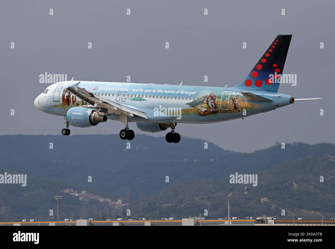 Airbus A320-214, from Brussels Airlines (Belgian Icons Livery ...
