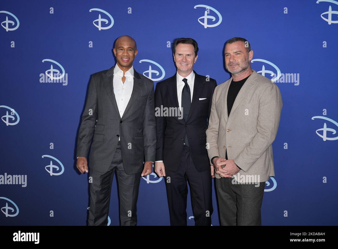 NEW YORK, NEW YORK - MAY 17: Kareem Daniel, Peter Rice, Liev Schreiber ...