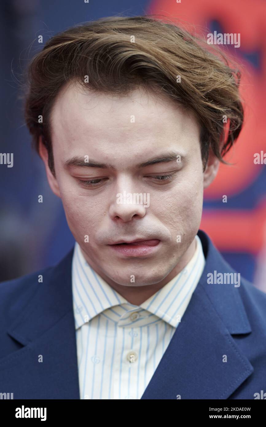 Charlie Heaton attends the Netflix Stranger Things season 4 premiere at ...