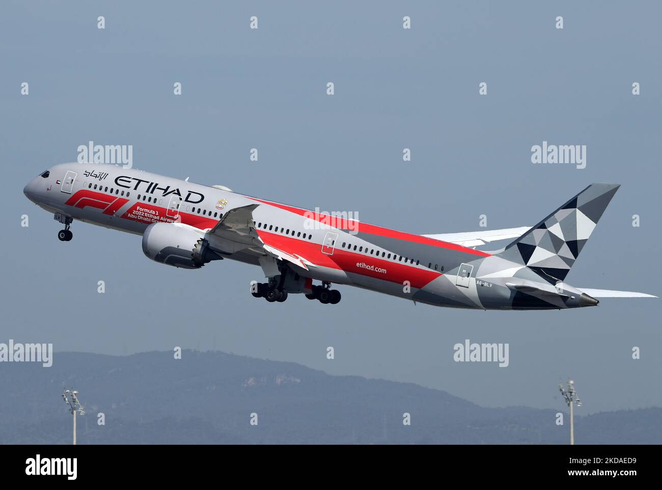 Boeing 787-9 Dreamliner, from Etihad Airways (Abu Dhabi Grand Prix ...